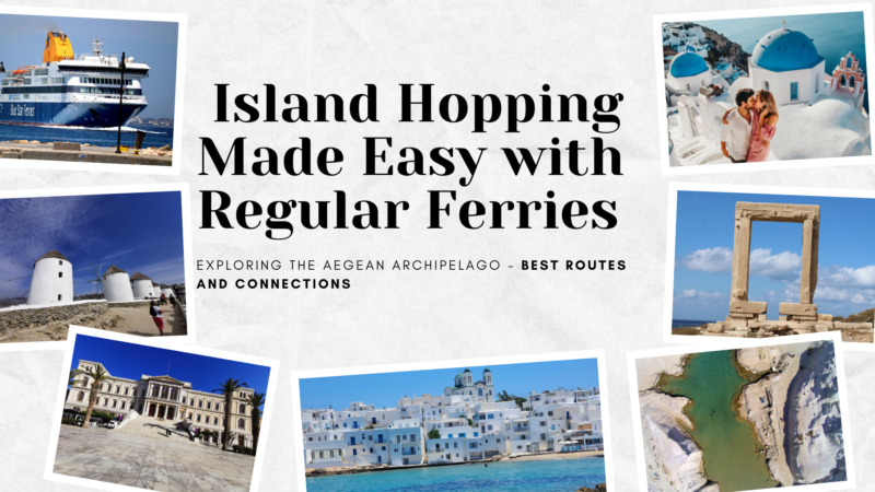 Island Hopping Made Easy Regular Ferries - White Cube Travel